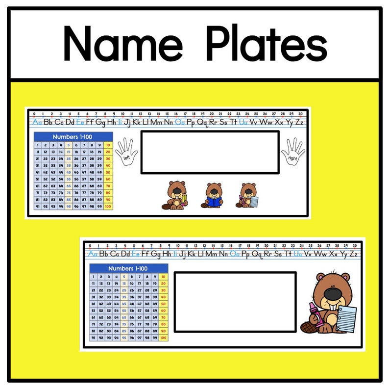 Beaver Theme Classroom Decor & Resources - DIGITAL DOWNLOAD - Etsy