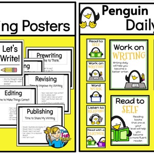 Penguin Theme Classroom Decor & Resources - DIGITAL DOWNLOAD - Etsy
