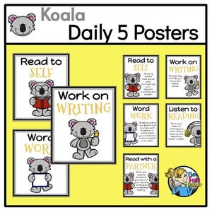 Koala Theme Classroom Decor & Resources - DIGITAL DOWNLOAD - Etsy