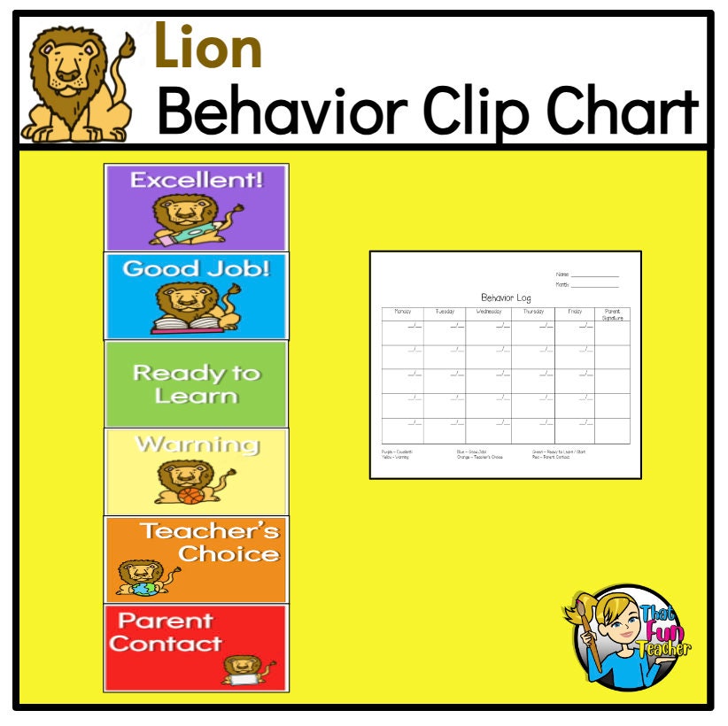 Lion Theme Classroom Decor & Resources - DIGITAL DOWNLOAD - Etsy