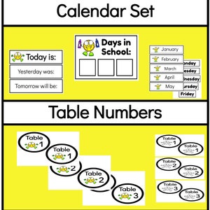 Lemon Theme Classroom Decor & Resources - DIGITAL DOWNLOAD - Etsy