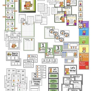 Cat Theme Classroom Decor & Resources - DIGITAL DOWNLOAD - Etsy