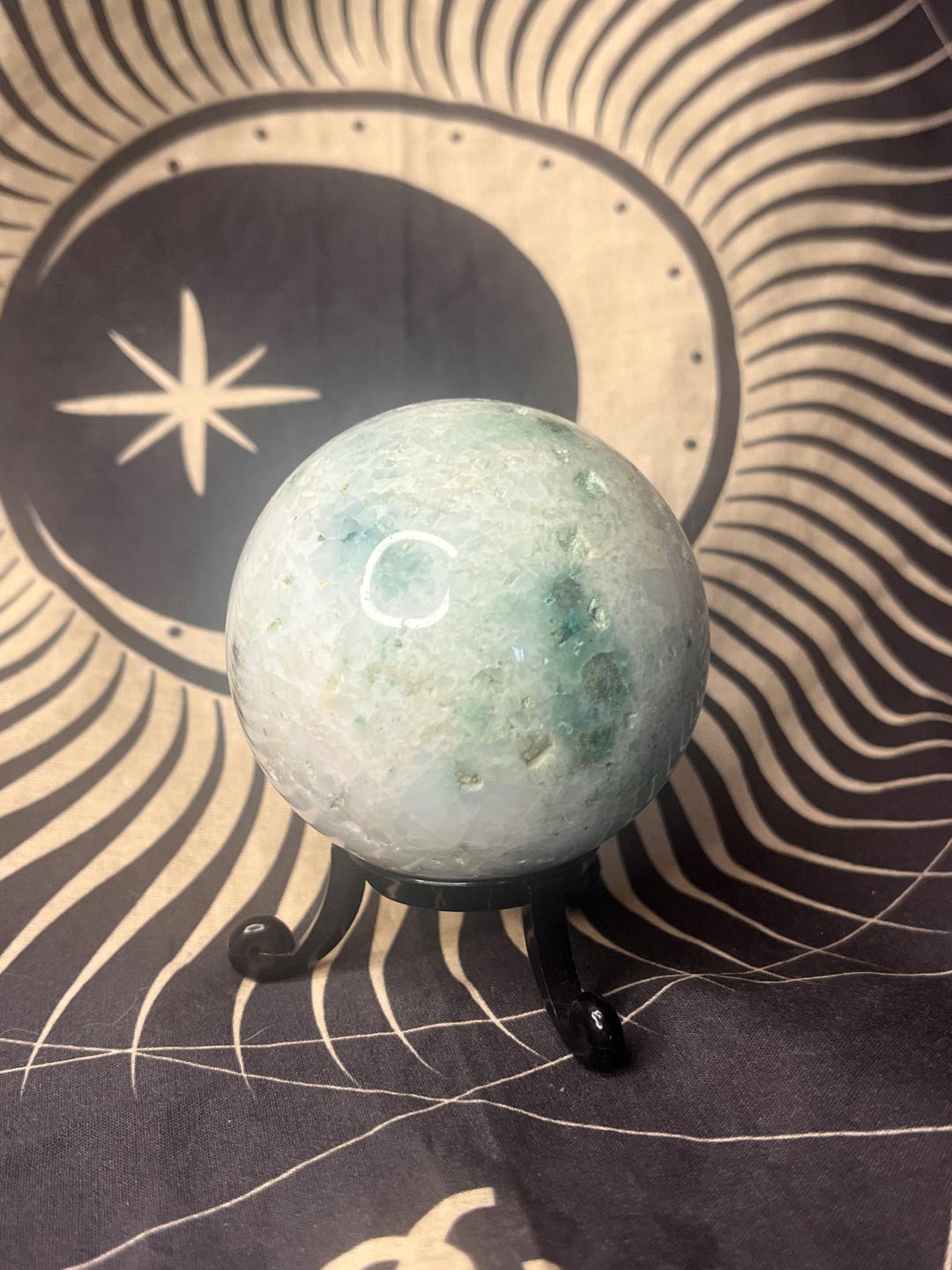 Phoenix Pine Crystal Sphere - Etsy