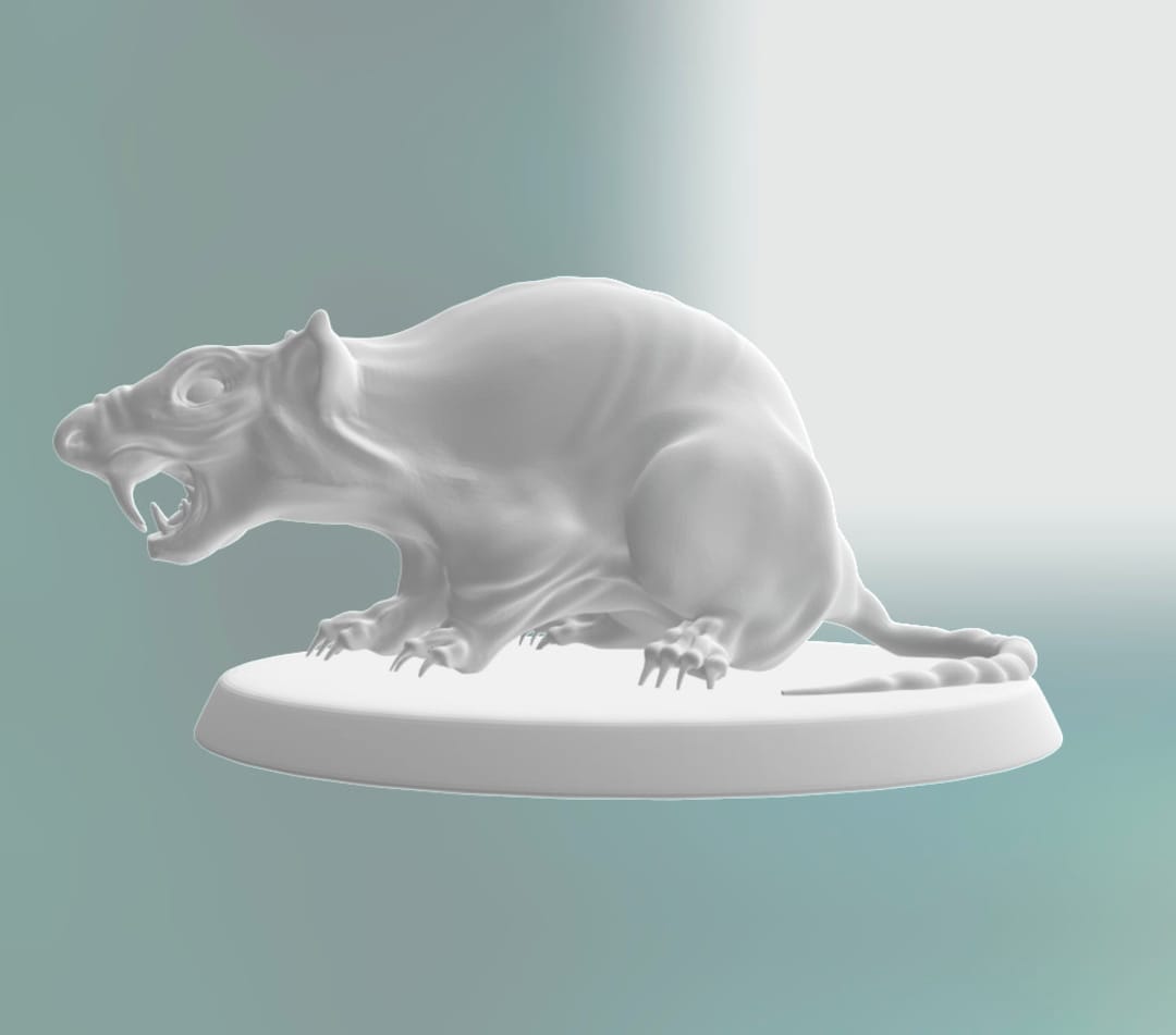 DND Rat Model 3D Print File - Etsy