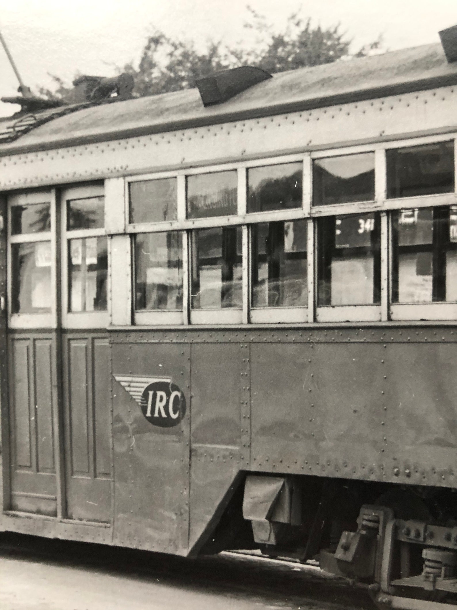 Vintage IRC Streetcar Photo - Passenger - Vintage Transportation - New ...