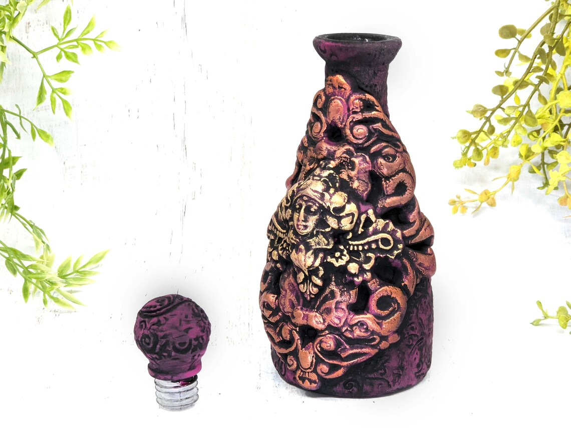 Goddess Apothecary Jar Potion Bottle Divine Feminine Pagan - Etsy