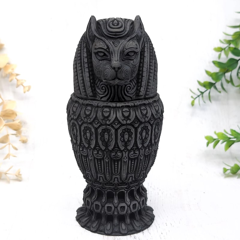 Witches Cat Urn - Etsy