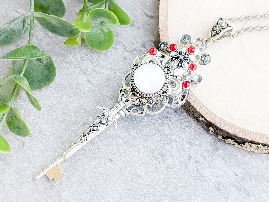 Skeleton Key Necklace "pale Elf" - Vampire Spawn Key to My Heart ...