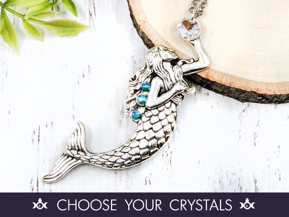Mermaid Necklace Goddess Wiccan Jewelry Pagan Jewelry Wiccan | Etsy