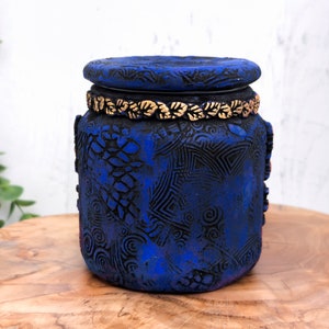 Death Moth Urn, Memorial Pet Urn, Small Keepsake Jar for Human Ashes ...