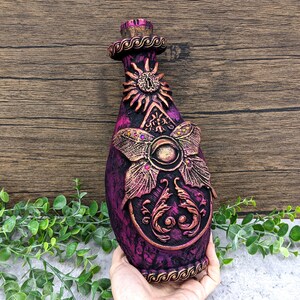 OOAK Planchette Apothecary Jar Oracle Witchy Decor Moth - Etsy