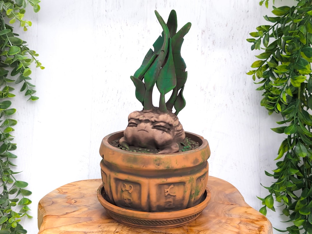 Mandrake Container, Mandragora Plant Pot Secret Storage Dice Box ...
