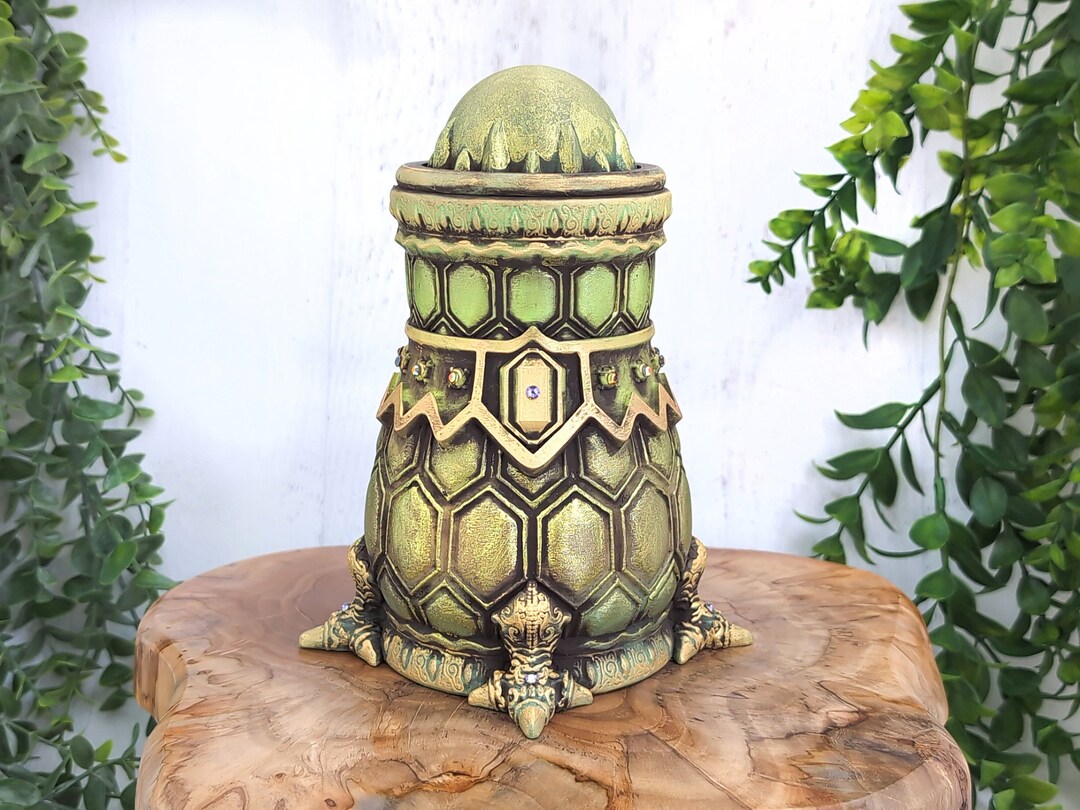 Dragon Scale Potion Bottle Container, Fairycore Secret Storage Dice Box ...