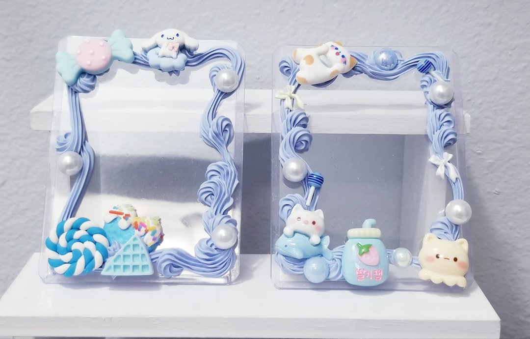 Card and Photo Frame Decoden Pair - Etsy