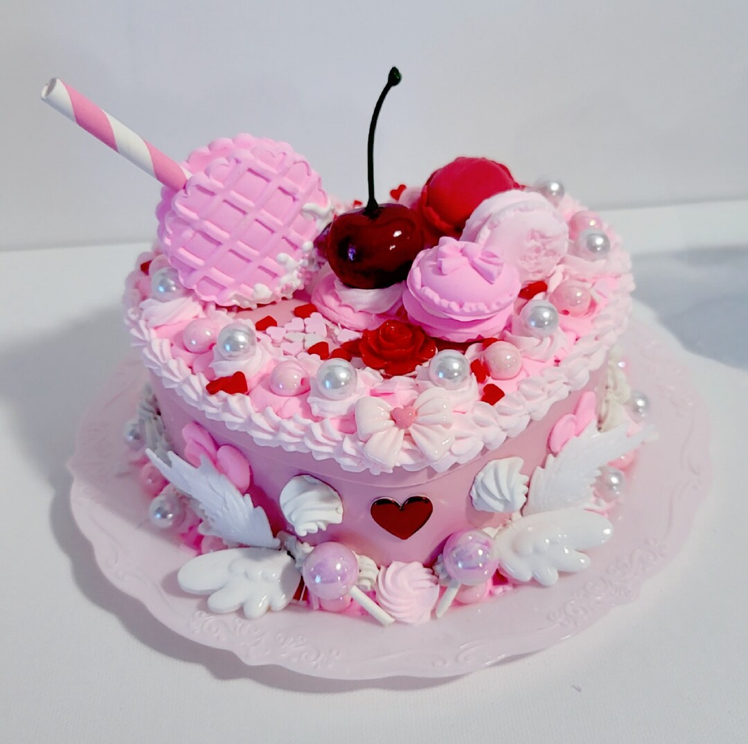 Decoden Fake Cake Jewelry Box - Etsy