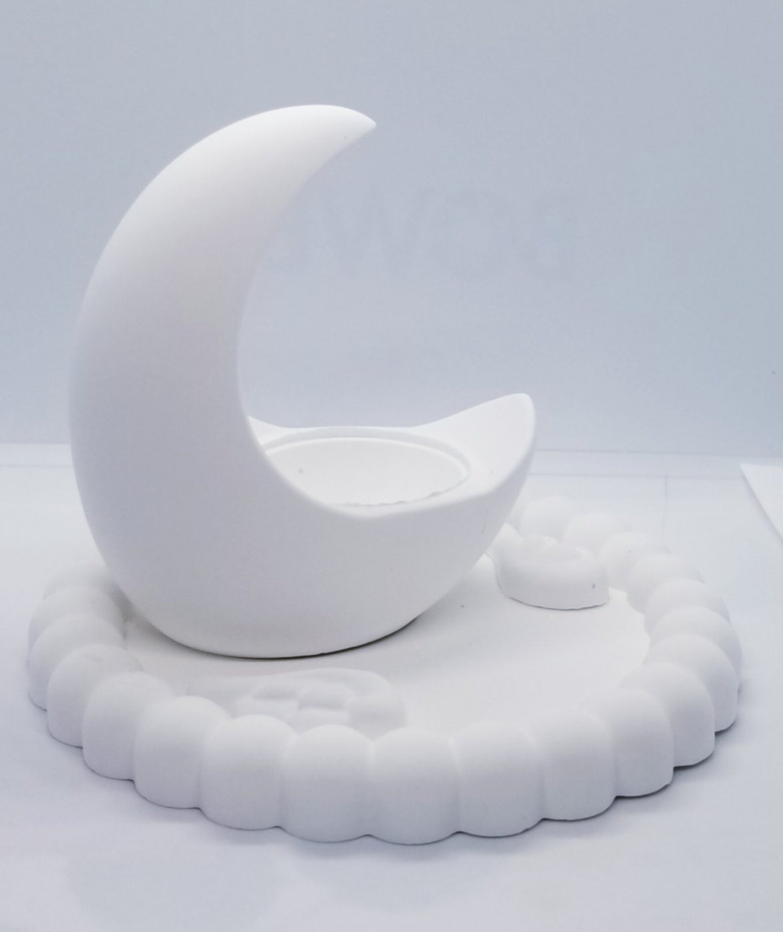 Paint Project Crescent Moon Phone Stand/trinket Dish - Etsy