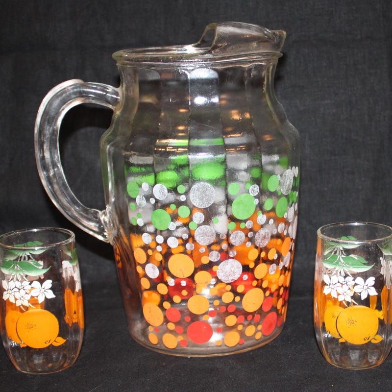 Hazel Atlas Pitcher - Etsy