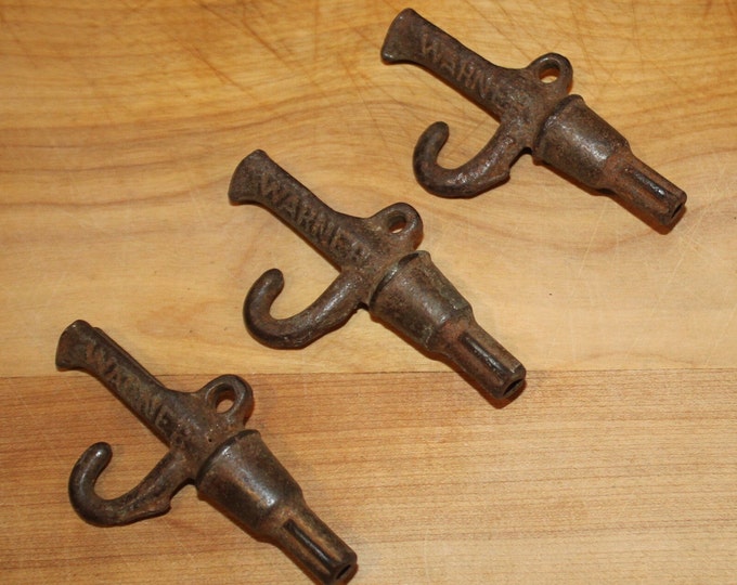 Set of Three Antique Iron Warner Sap Spouts/taps- From the 1900's ...