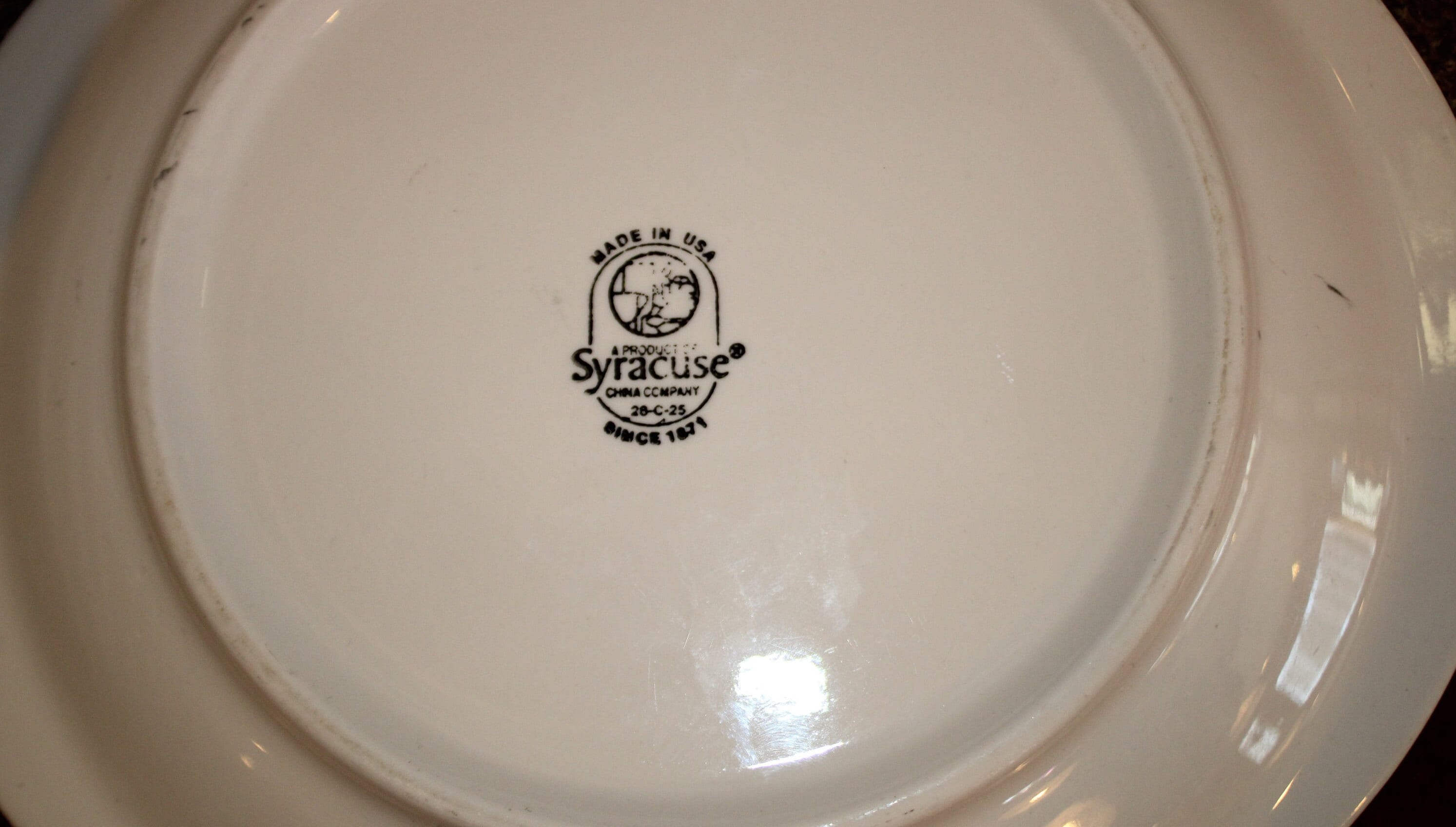 Set of Four Vintage Oval Syracuse China Dinner Plates Dinerware ...