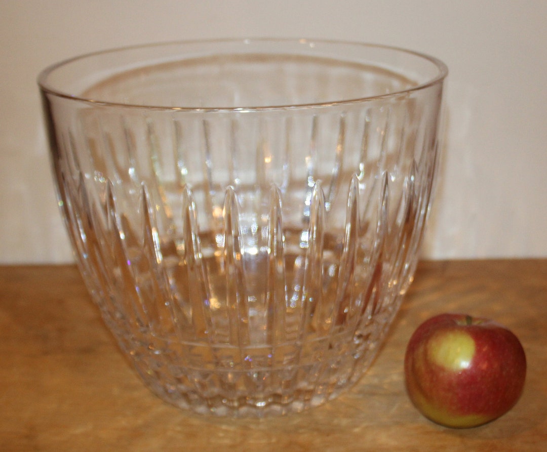 Gorgeous LARGE Cut Glass Gorham Crystal Bowl- Beautiful Wedding/bridal ...