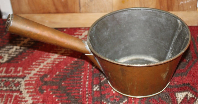 Wonderful Antique 19th Century Copper and Tin-lined Dipper/ladle/scoop ...