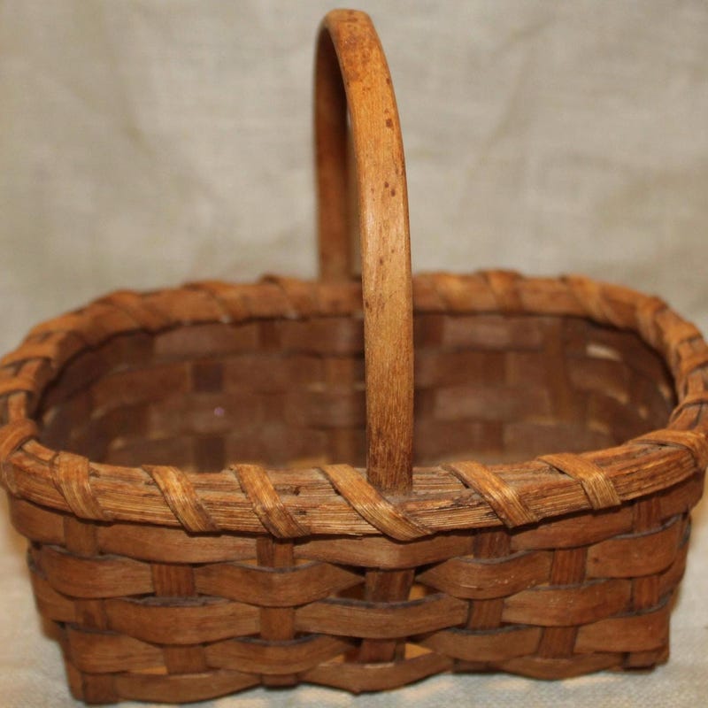 Primitive Basket - Etsy