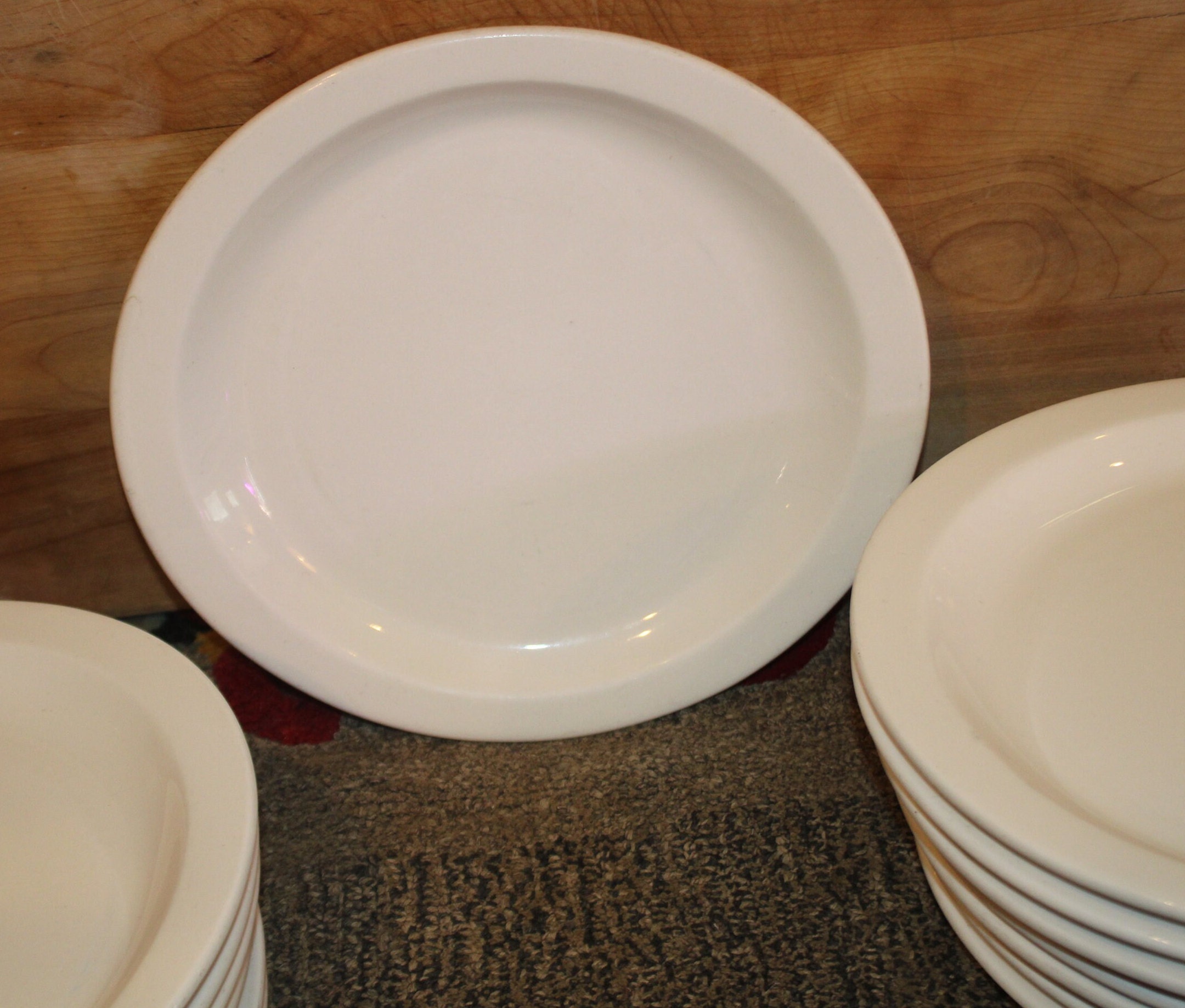 Set of Four Vintage Oval Syracuse China Dinner Plates Dinerware ...