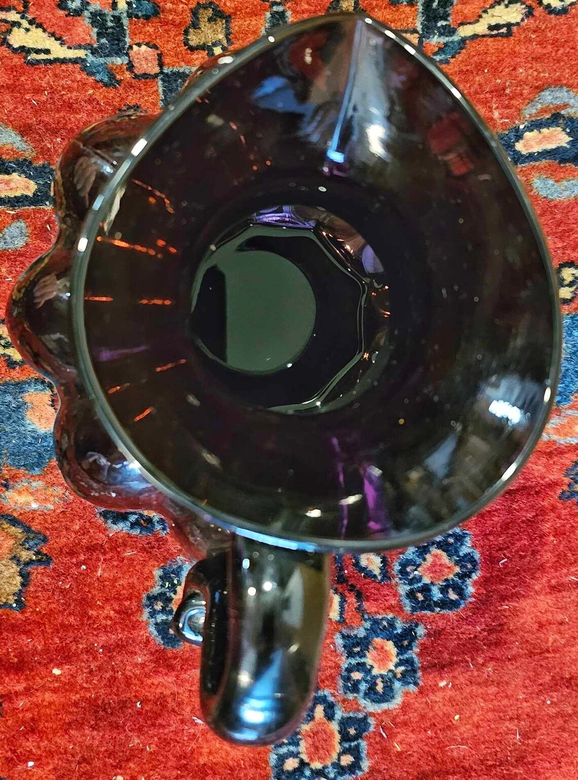 Gorgeous Midcentury Clevenger Brothers Glass Works Amethyst Pitcher ...