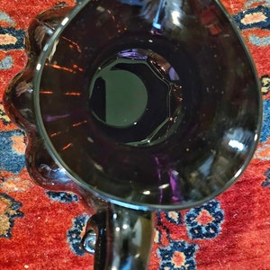 Gorgeous Midcentury Clevenger Brothers Glass Works Amethyst Pitcher ...