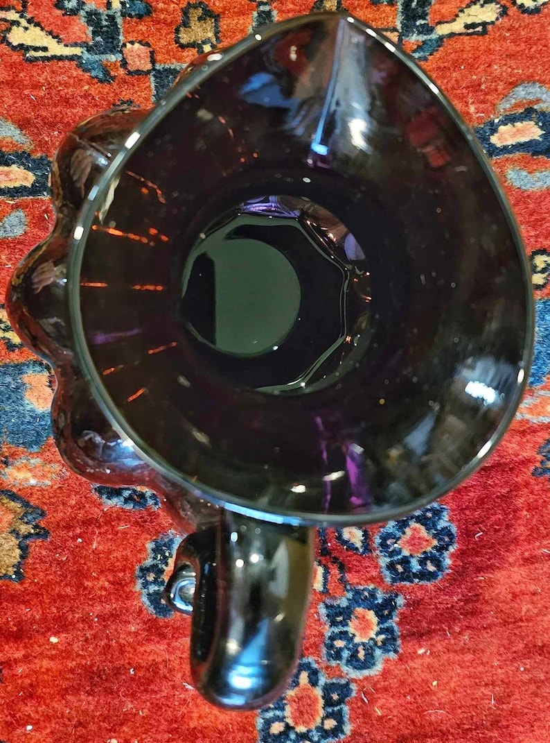 Gorgeous Midcentury Clevenger Brothers Glass Works Amethyst Pitcher ...