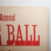 A Wonderful Vintage old Time Ball Broadside - Etsy