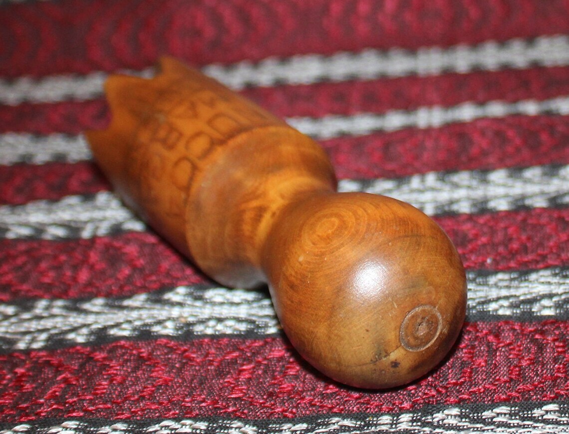 Antique Wooden "nucoa Nut Margarine Coco-nut Brand" Butter Marker ...