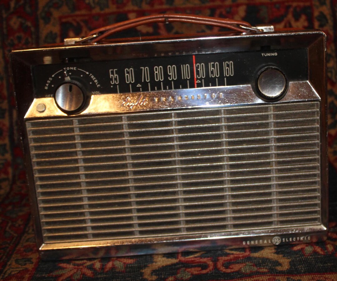 Vintage General Electric 8 Transistor Radio Model P-780E- Made in USA ...
