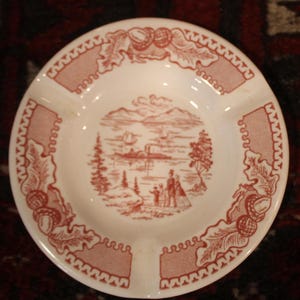 Wonderful Red and White Memory Lane Royal Ironstone Dinnerware Set-made ...