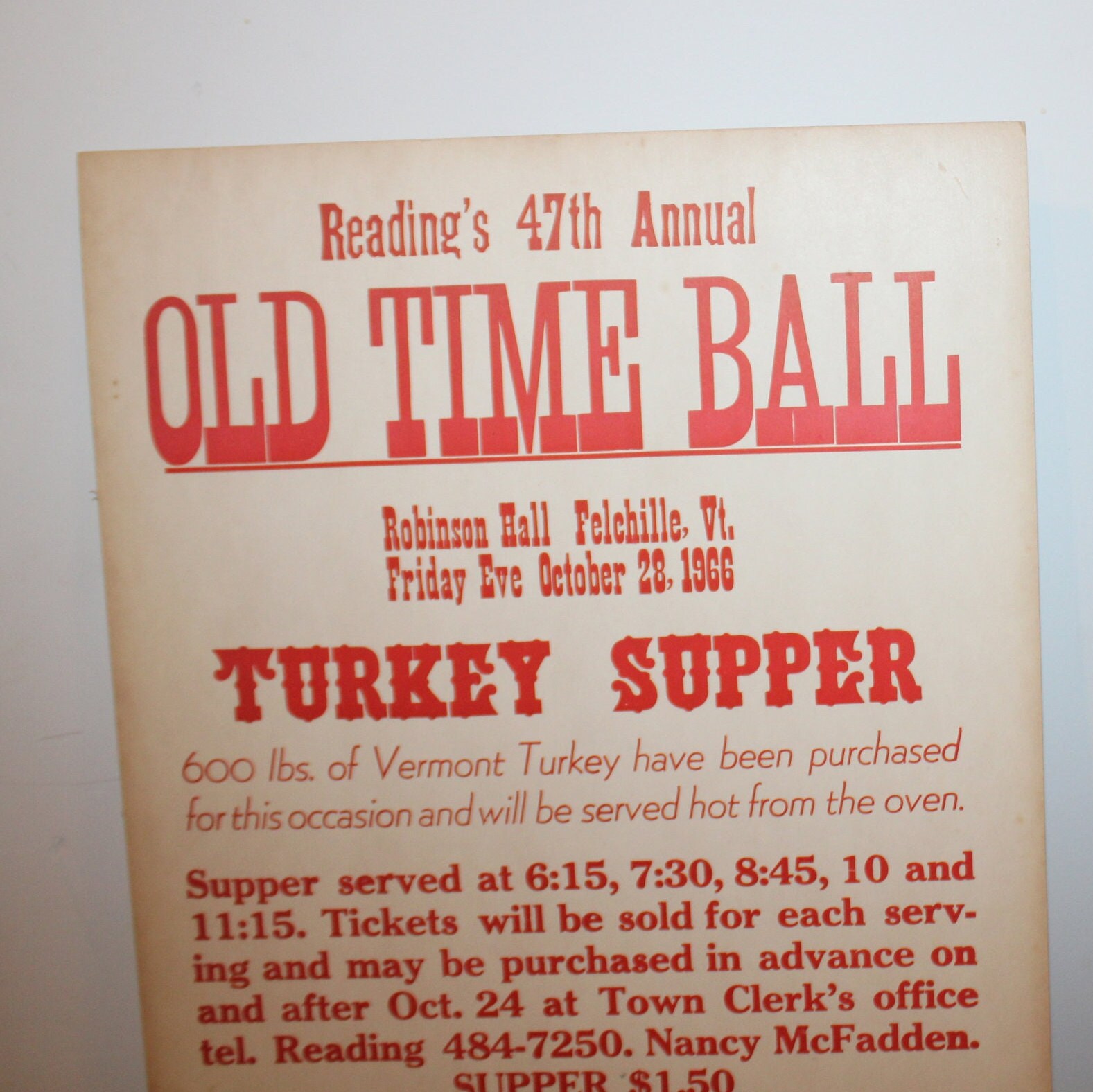 A Wonderful Vintage old Time Ball Broadside - Etsy