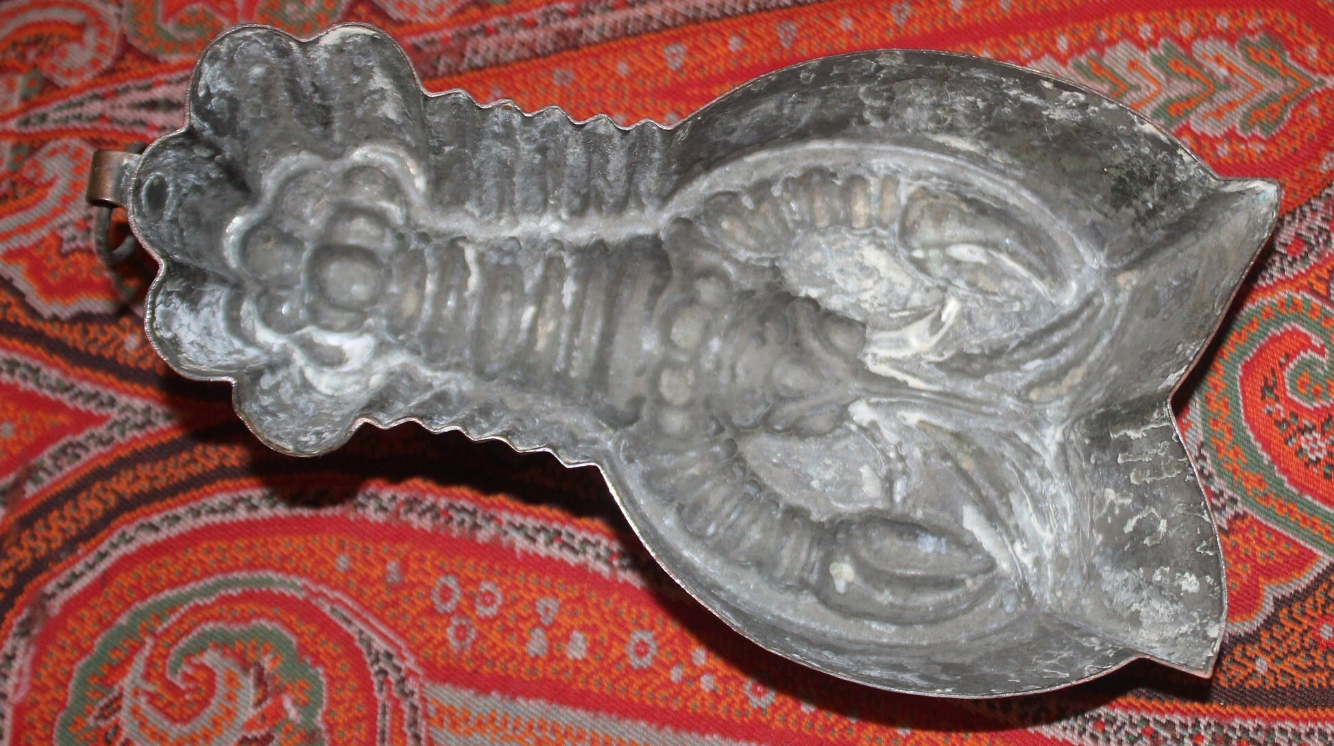 Wonderful Antique Copper Lobster Chocolate/pudding/aspic Jelly Mold ...