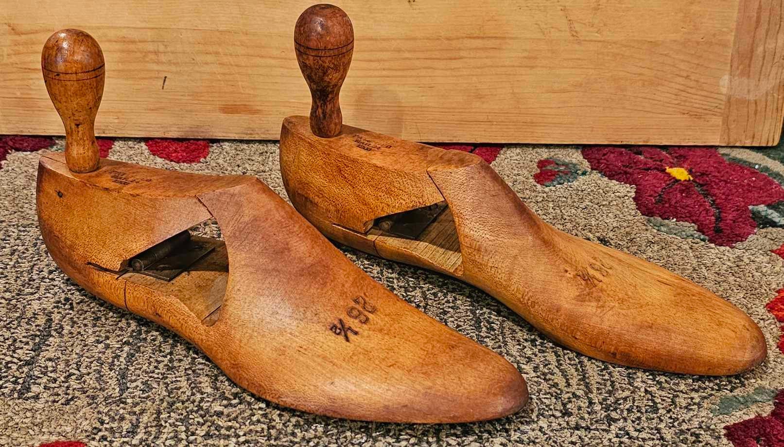 Great Vintage Maple Shoe Forms/molds/lasts French Country/farm House ...