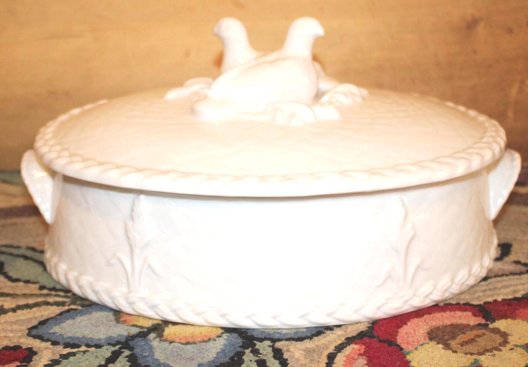 Gorgeous Royal Worcester Gourmet Oven China Tureen With Dove Finial ...