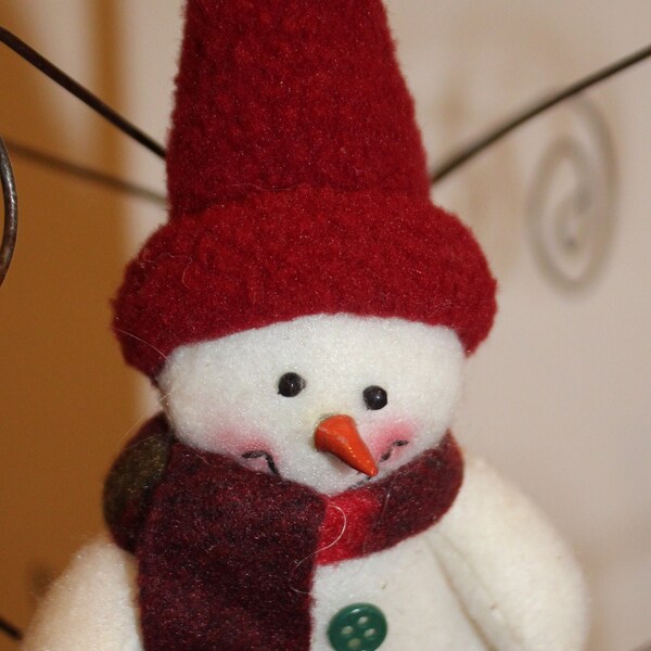 Fleece Snowman - Etsy