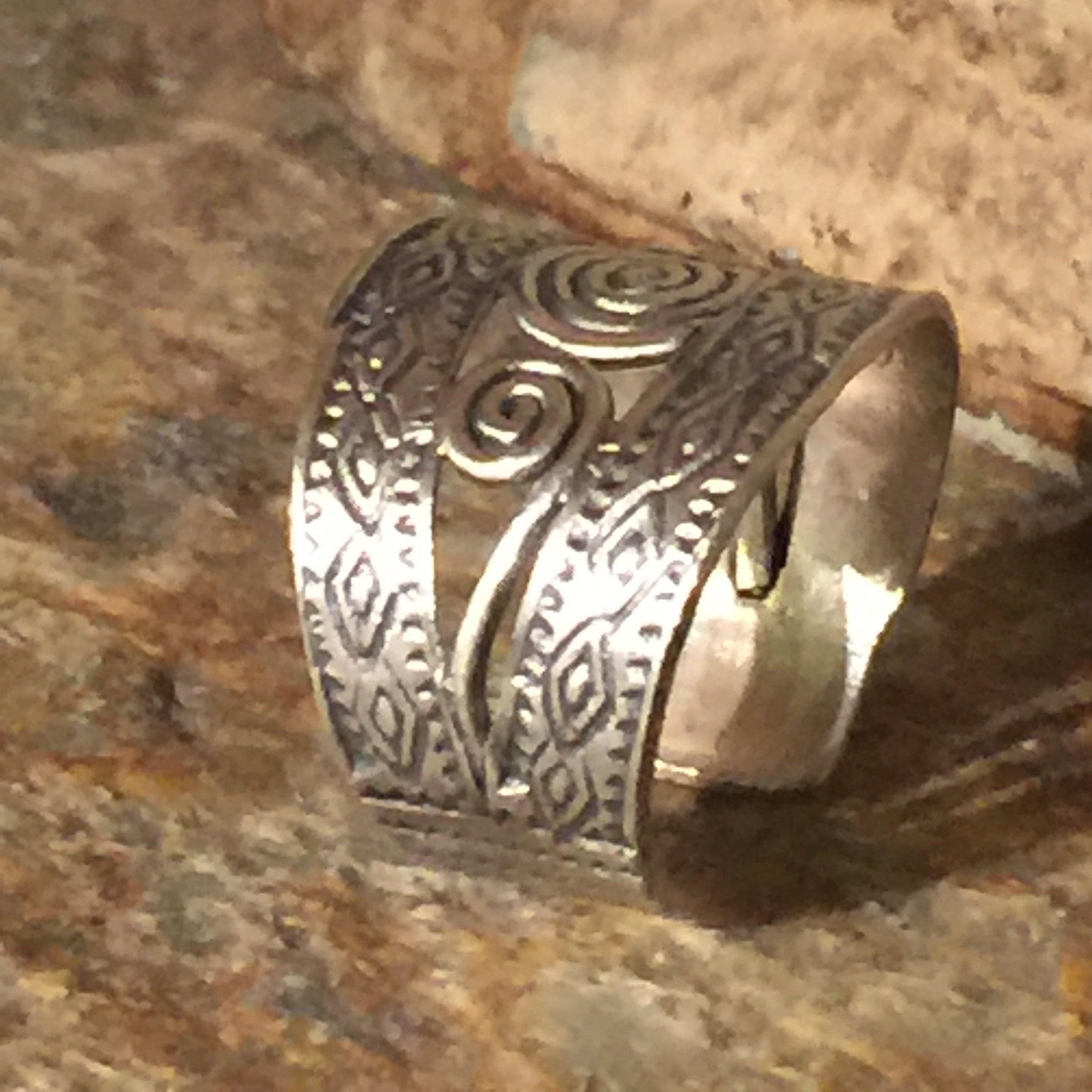 Artisan Silver Ring 98.5% Silver Thai Karen Hill Tribe 3 | Etsy