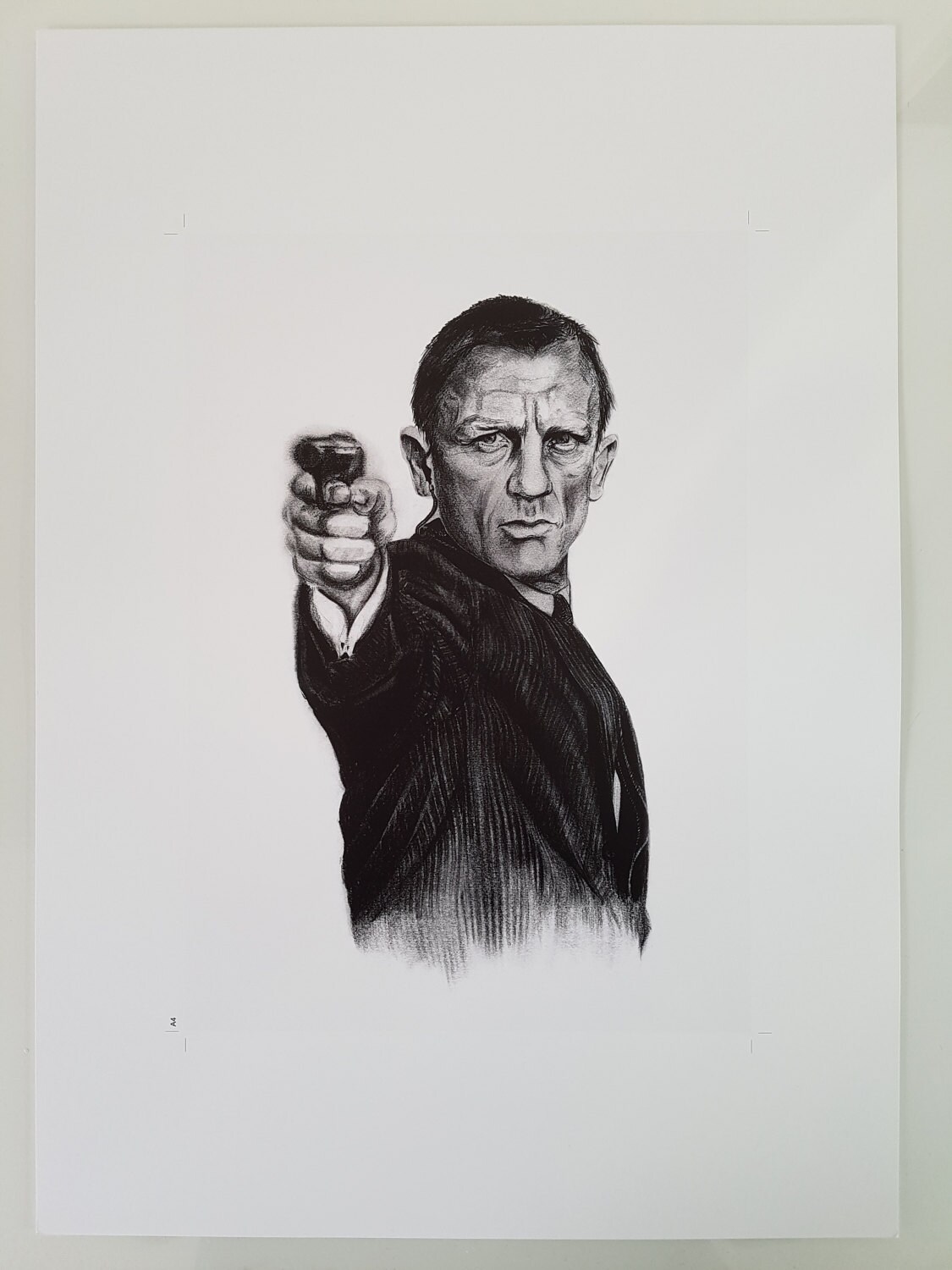 James Bond Daniel Craig Print - Etsy