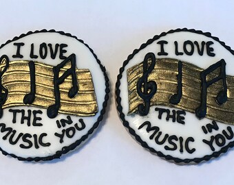 Musical note cookies | Etsy