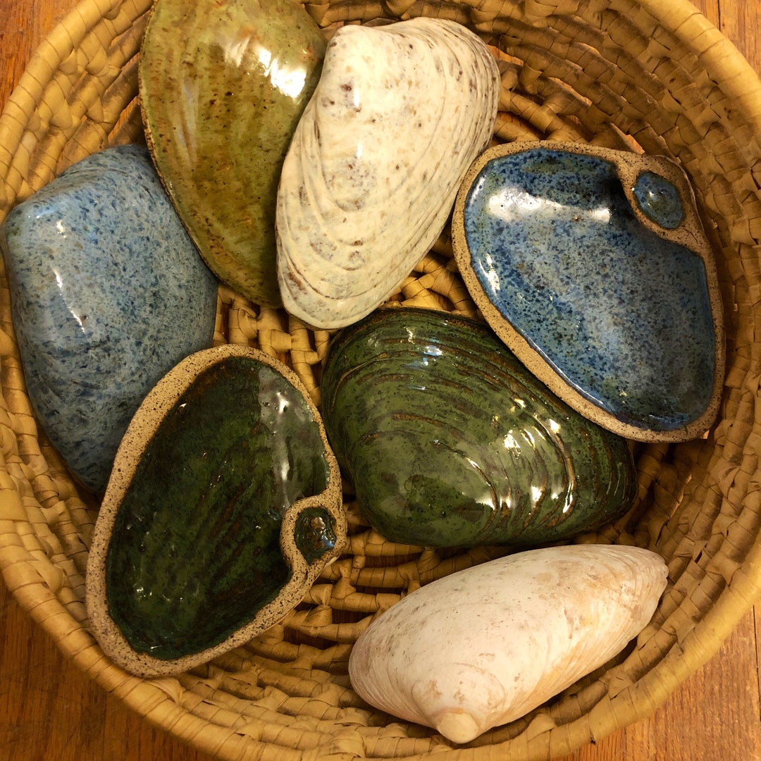 Clam Sculptures in Clay - Etsy