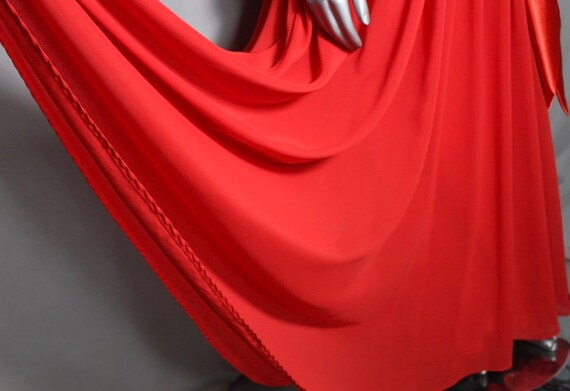 Luscious Red Formal Greek Goddess Gown Holidays Weddi… - Gem