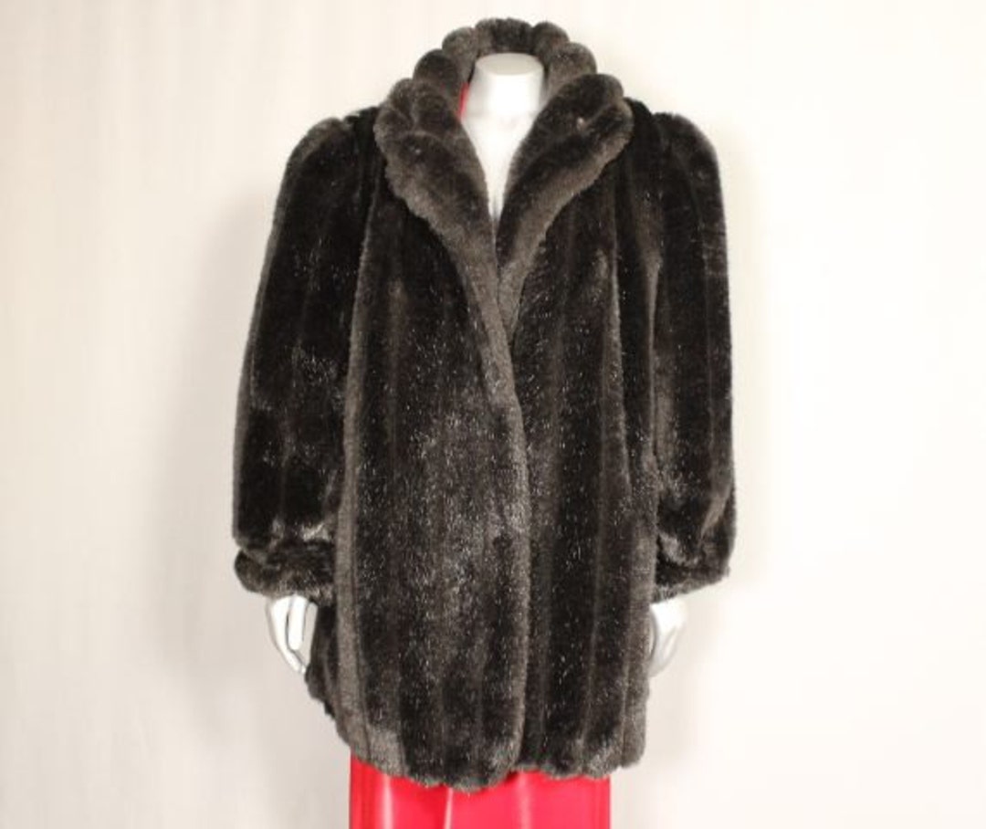Sumptuous Warm Faux Fur Coat for Parties in Gowns or Jeans - Etsy
