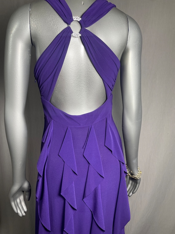 Regal Purple Evening Gown Proms Weddings Formal Dinne… - Gem