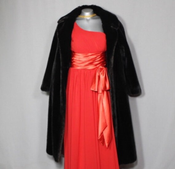 Luscious Red Formal Greek Goddess Gown Holidays Weddi… - Gem