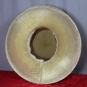 Flamboyant Gold 80s Dynasty Style Hat Weddings Church Parties Stage ...