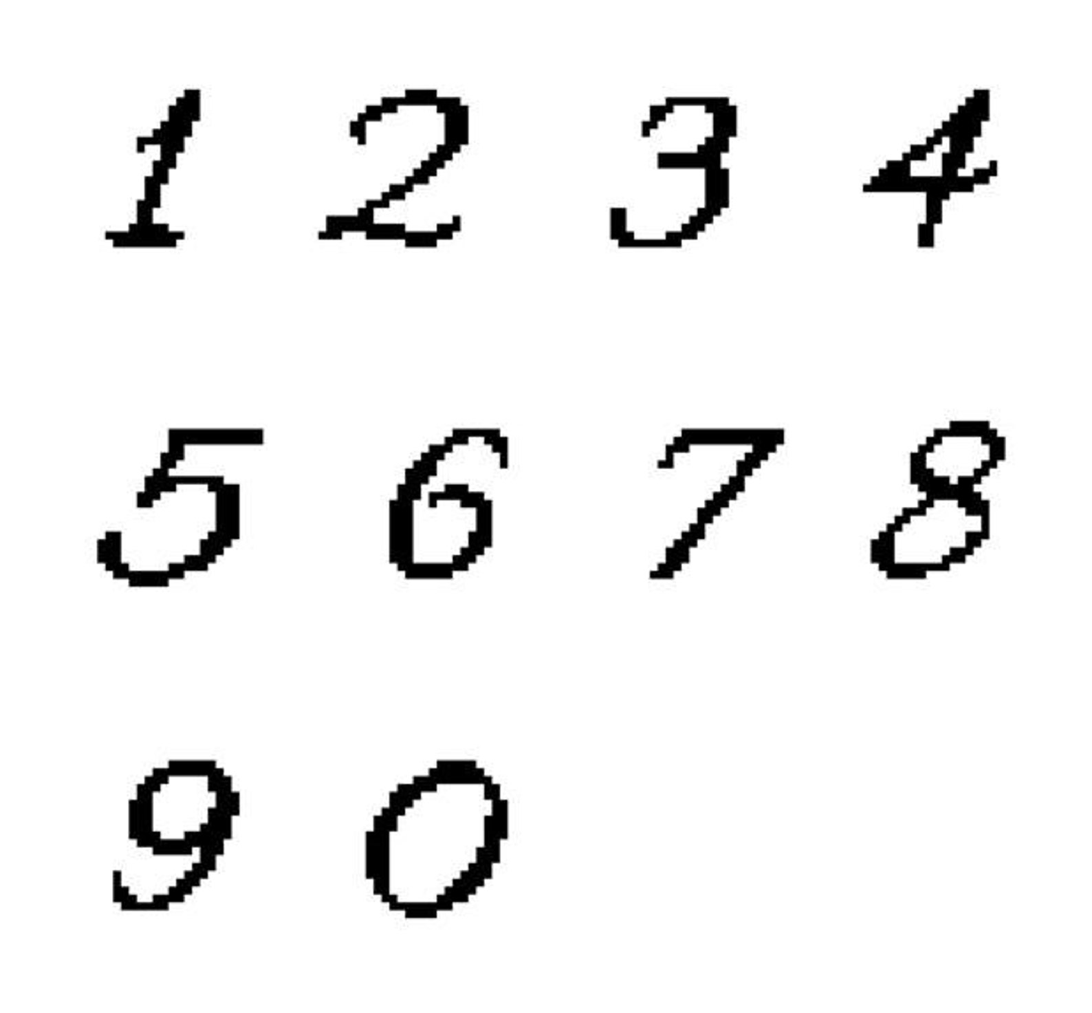 Alphabet & Numbers Cross Stitch Pattern No.99 Blackwork | Etsy