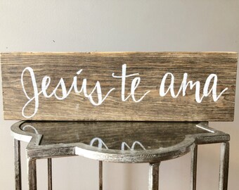 Jesus loves you sign | Etsy